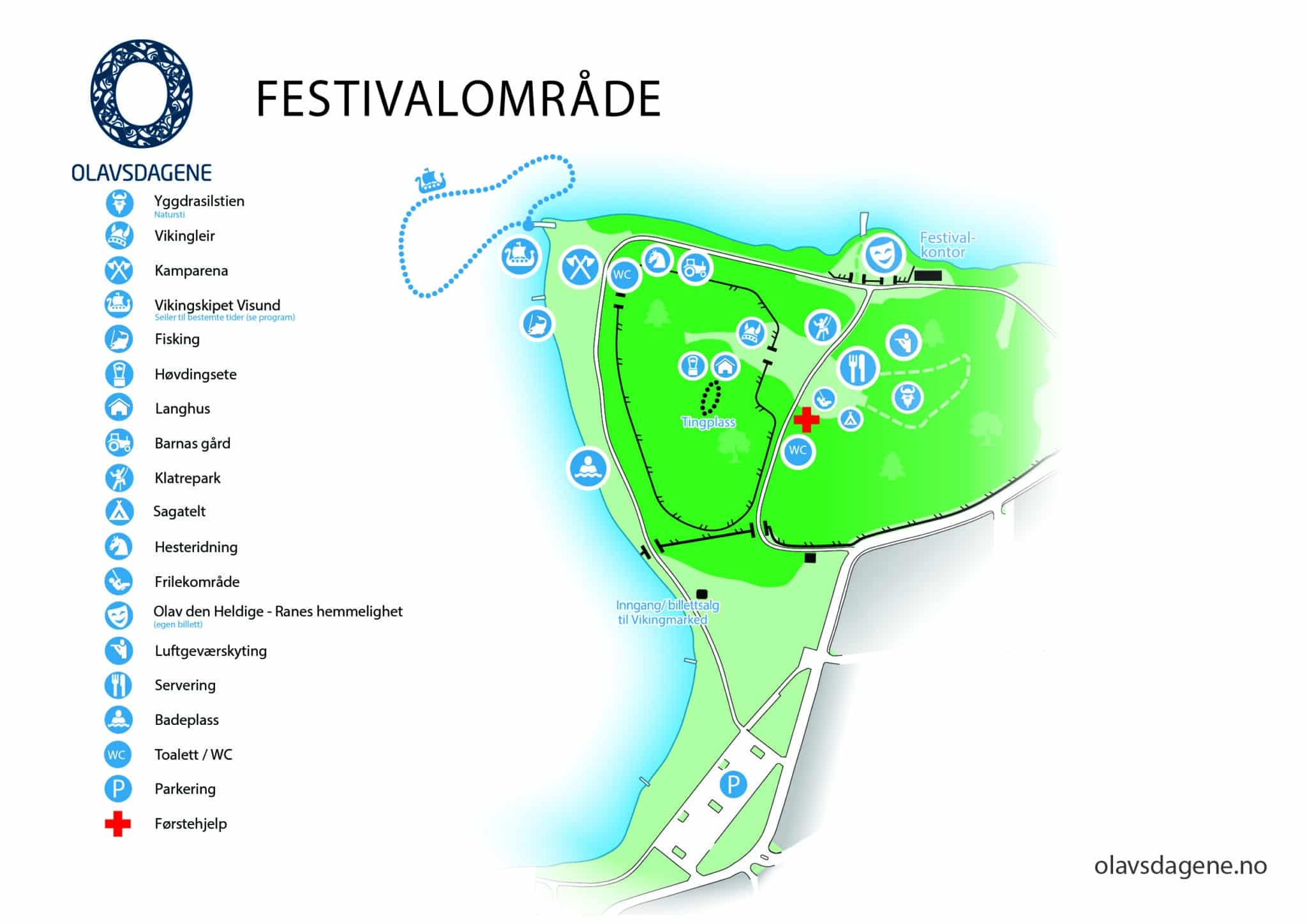 Program for Olavsdagenes vikingmarked 2025 - Olavdagene